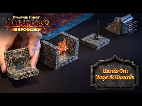 Dungeons Hands On: Traps & Hazards – Dwarven Forge