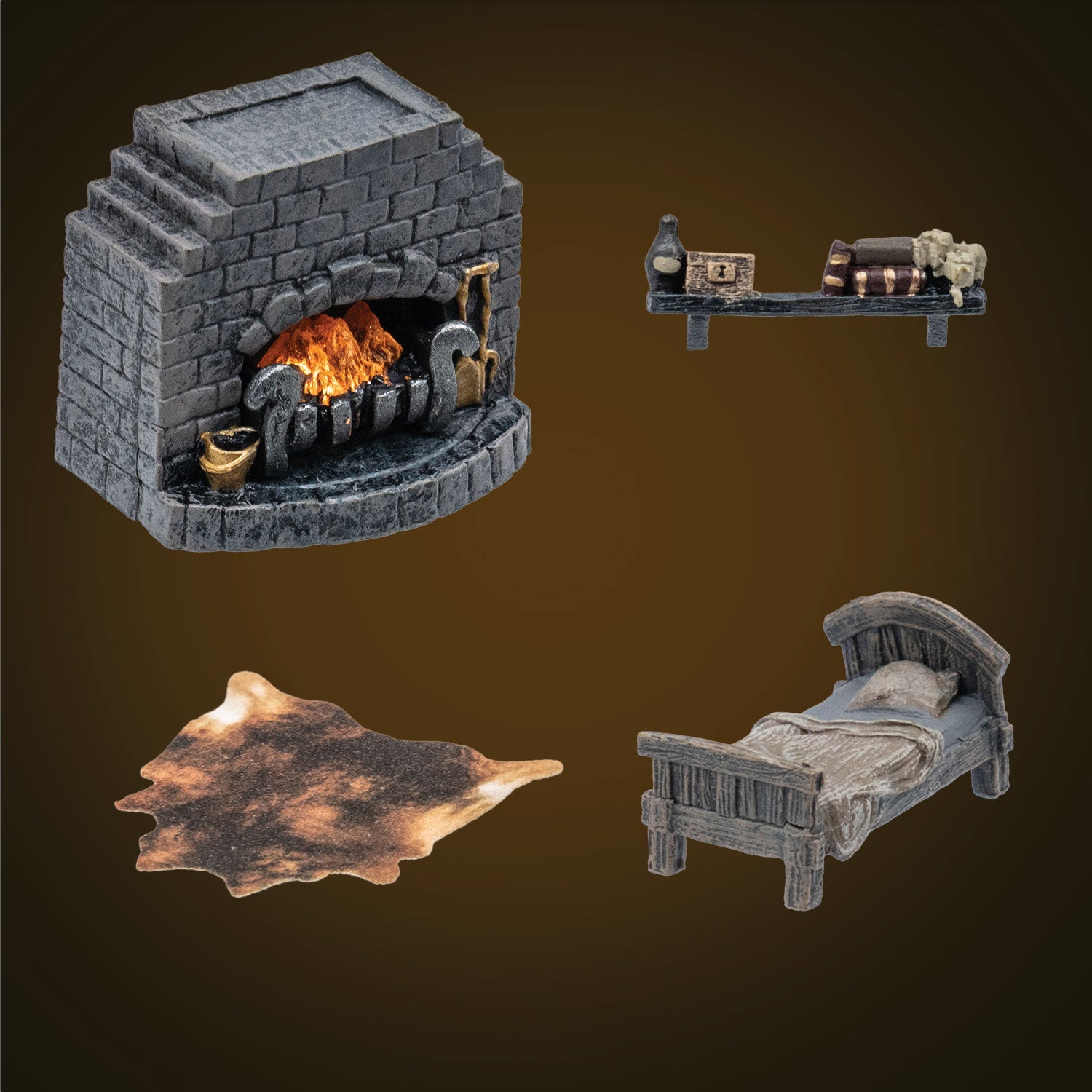 Lowtown Cottage Dressing (Unpainted) – Dwarven Forge