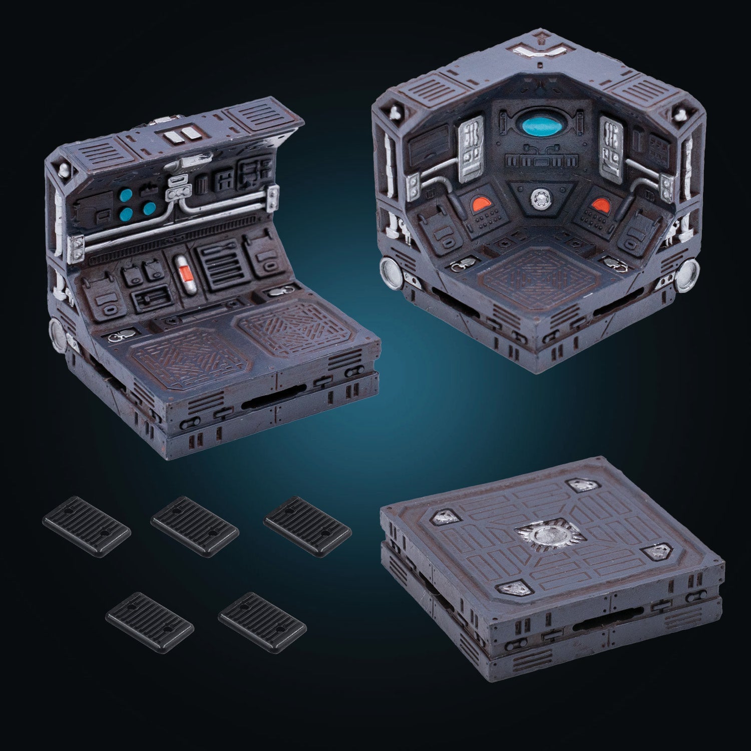 Alpha Cache (Painted) – Dwarven Forge