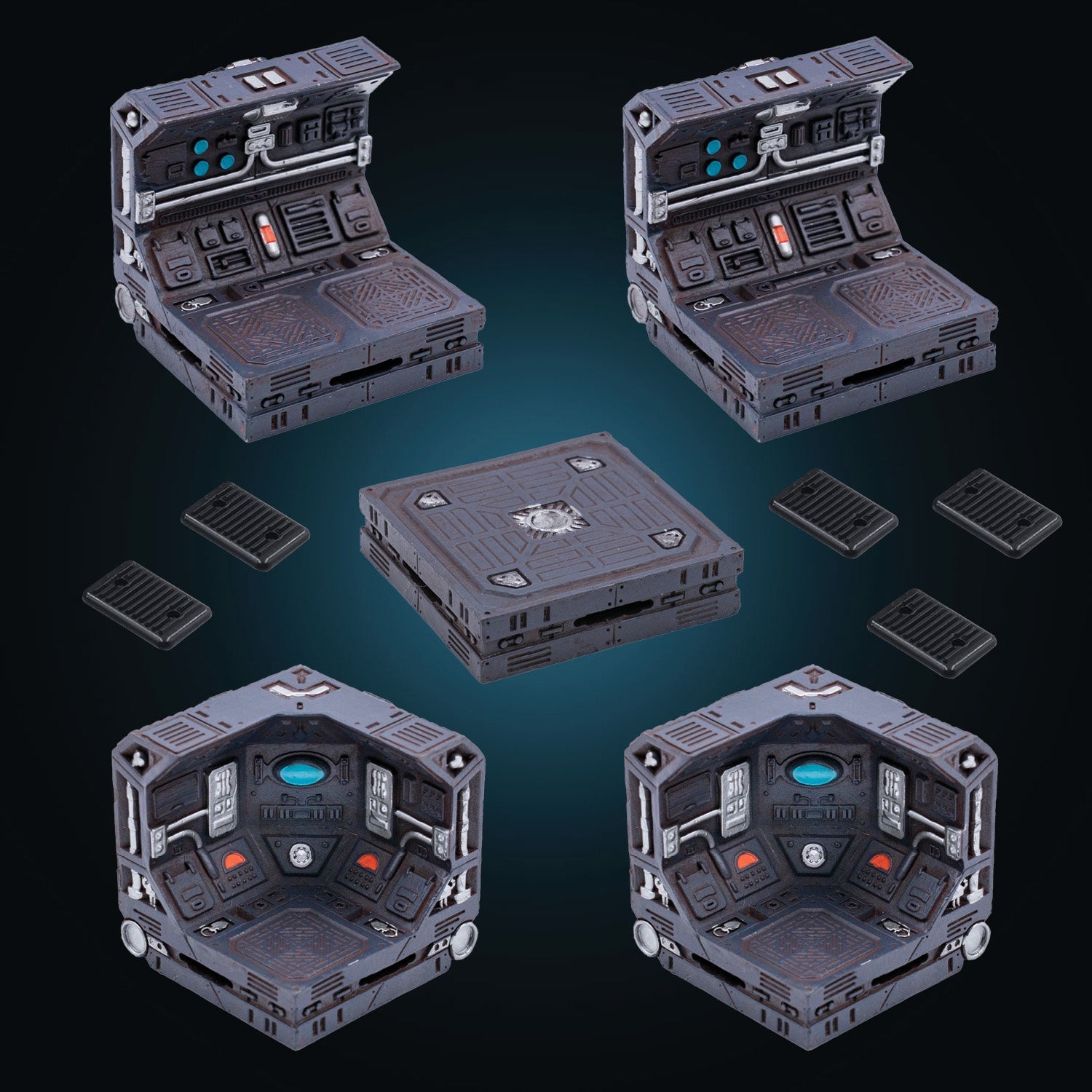 Alpha Cache (Unpainted) – Dwarven Forge