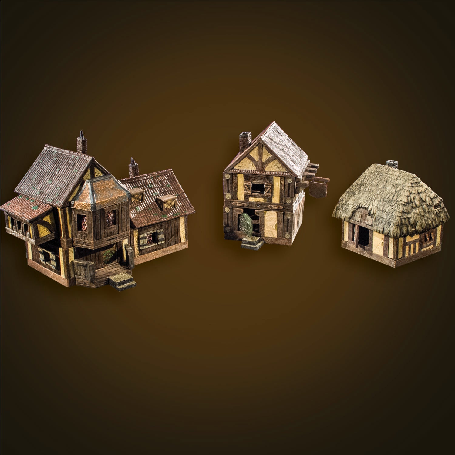 The Village Unbound of Time Bundle (Painted) – Dwarven Forge