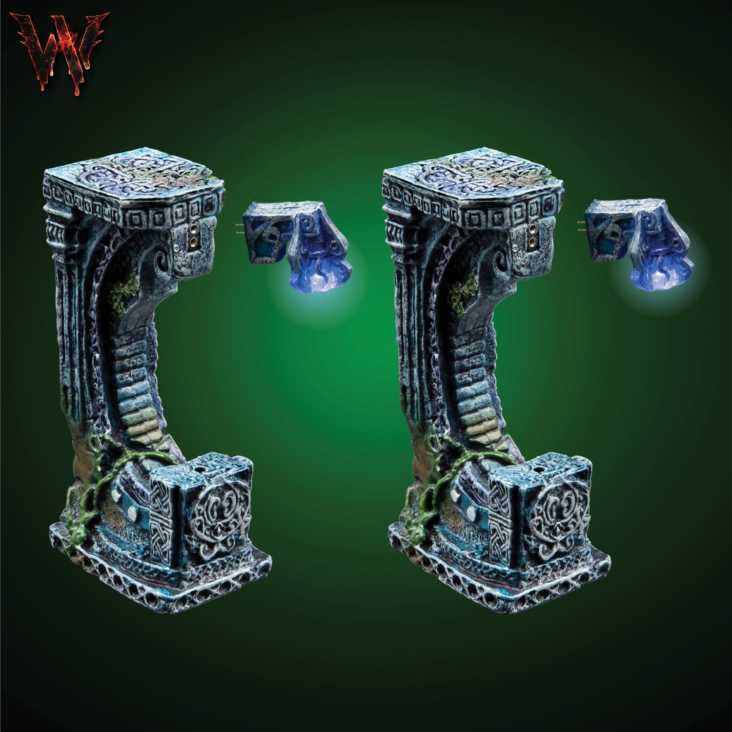 Ruins - LED Buttresses (Painted) – Dwarven Forge