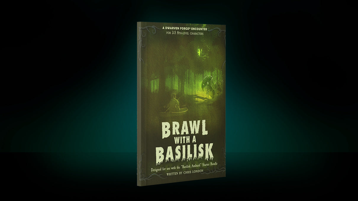 Brawl with a Basilisk - A Basilisk Ambush Bundle Encounter – Dwarven Forge