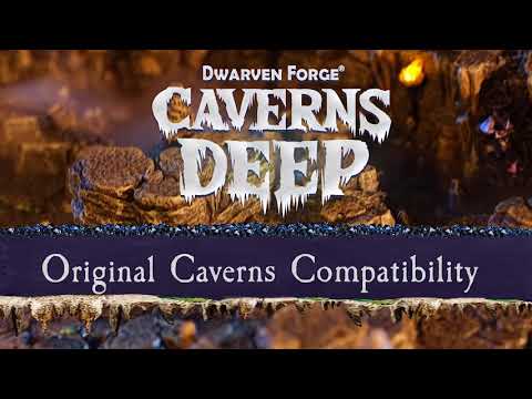 CAVERNS DEEP! HANDS ON With Original Caverns Compatibility – Dwarven Forge