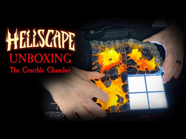 Hellscape Unboxing: The Crucible Chamber – Dwarven Forge