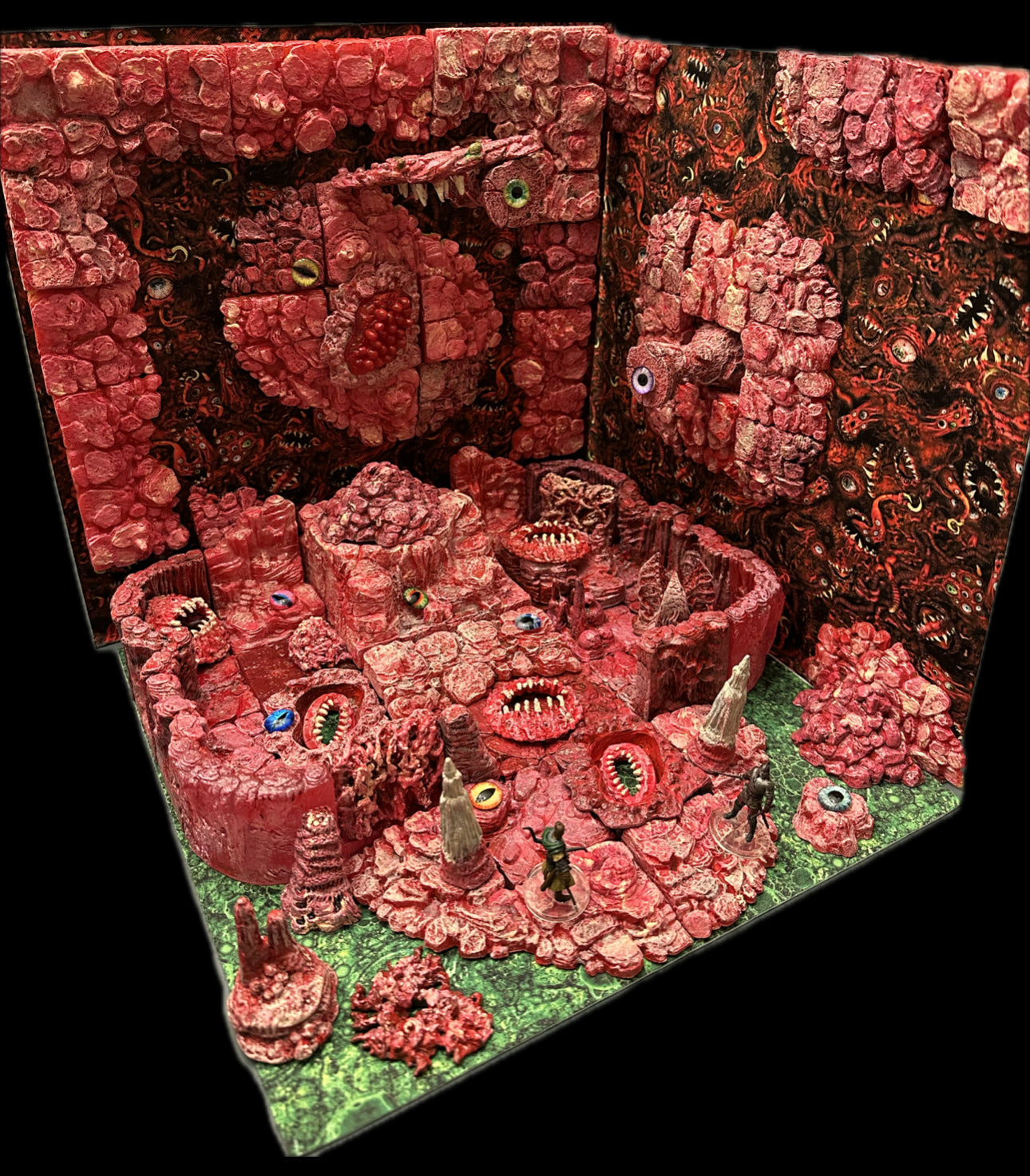 Dwarven Build-Off Second Place Winner 2025: "Fleshy Caverns of Madness ...