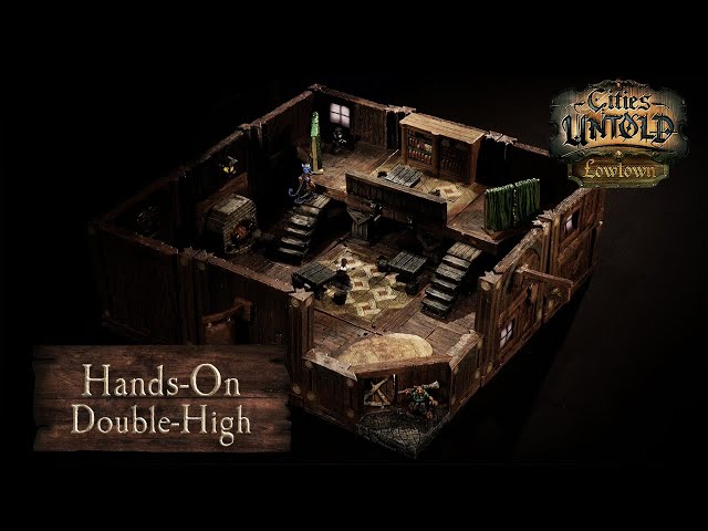 Lowtown Hands-On: Double-High Pieces – Dwarven Forge