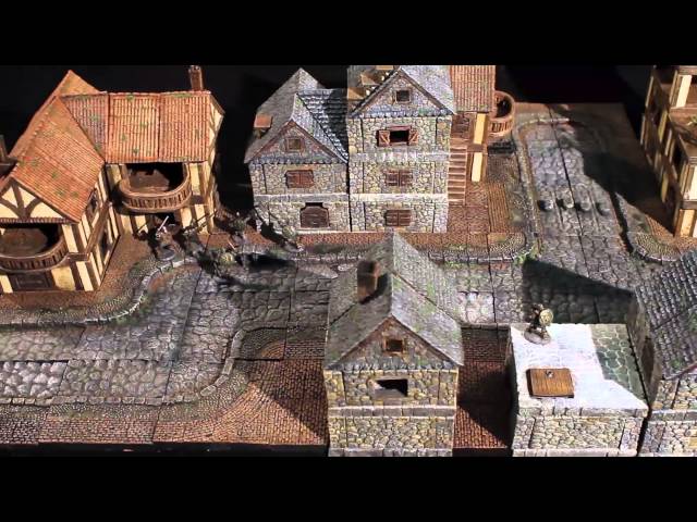 NATE BUILDS THE CAPITAL CITY WITH SELECTED ADD-ON – Dwarven Forge