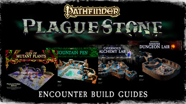Plaguestone Pathfinder – Dwarven Forge