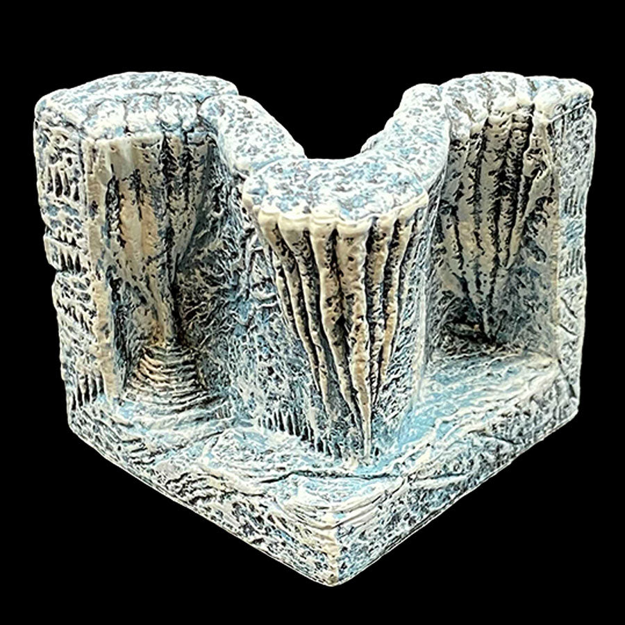 Gull Wing Corner (Corner C)- Ice (Painted) – Dwarven Forge