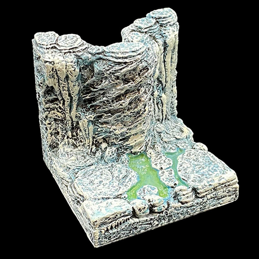 Copper Vein Wall (Straight C)- Ice (Painted) – Dwarven Forge