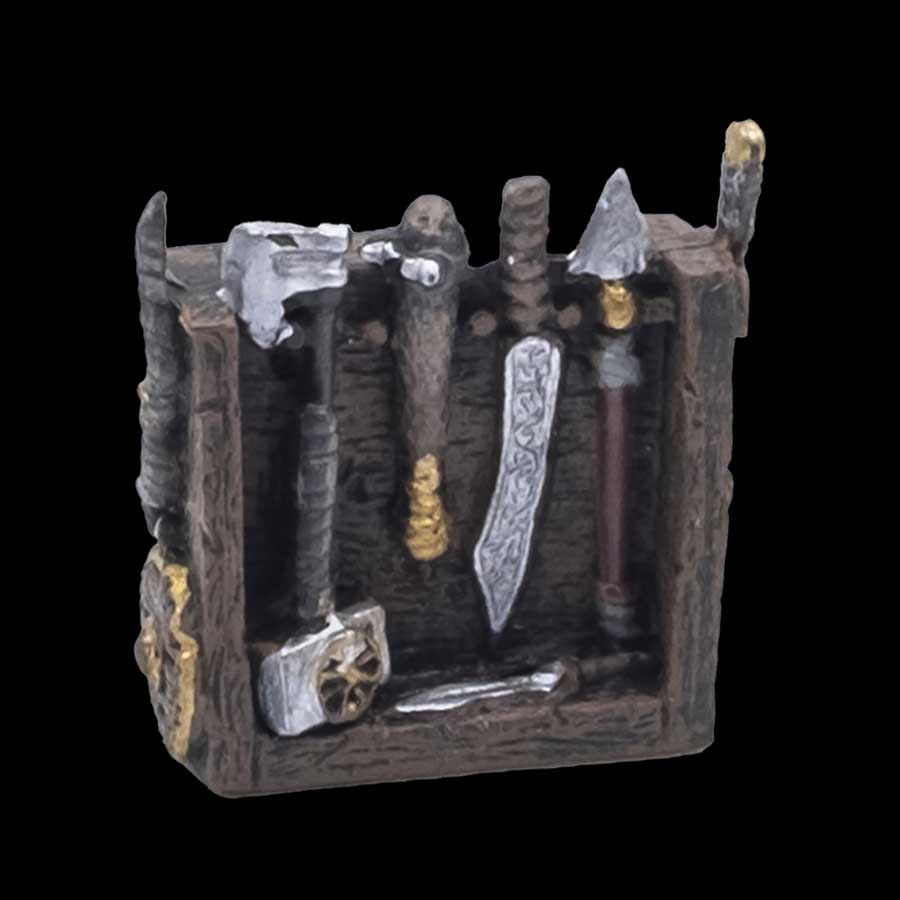 Nook Weapon Rack (Painted) – Dwarven Forge