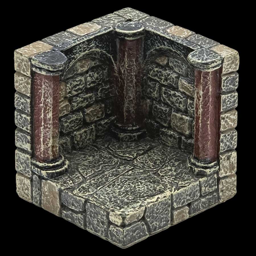 Vaulted Corner (Unpainted) – Dwarven Forge