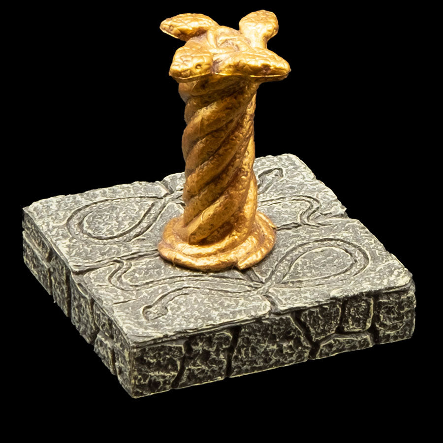 2x2 Twisted Snake Pillar Floor (Painted) – Dwarven Forge