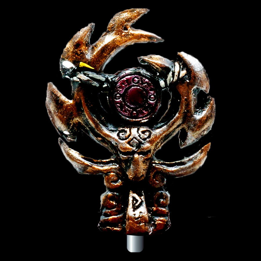 Devil Talisman Pole Accessory (Painted) – Dwarven Forge