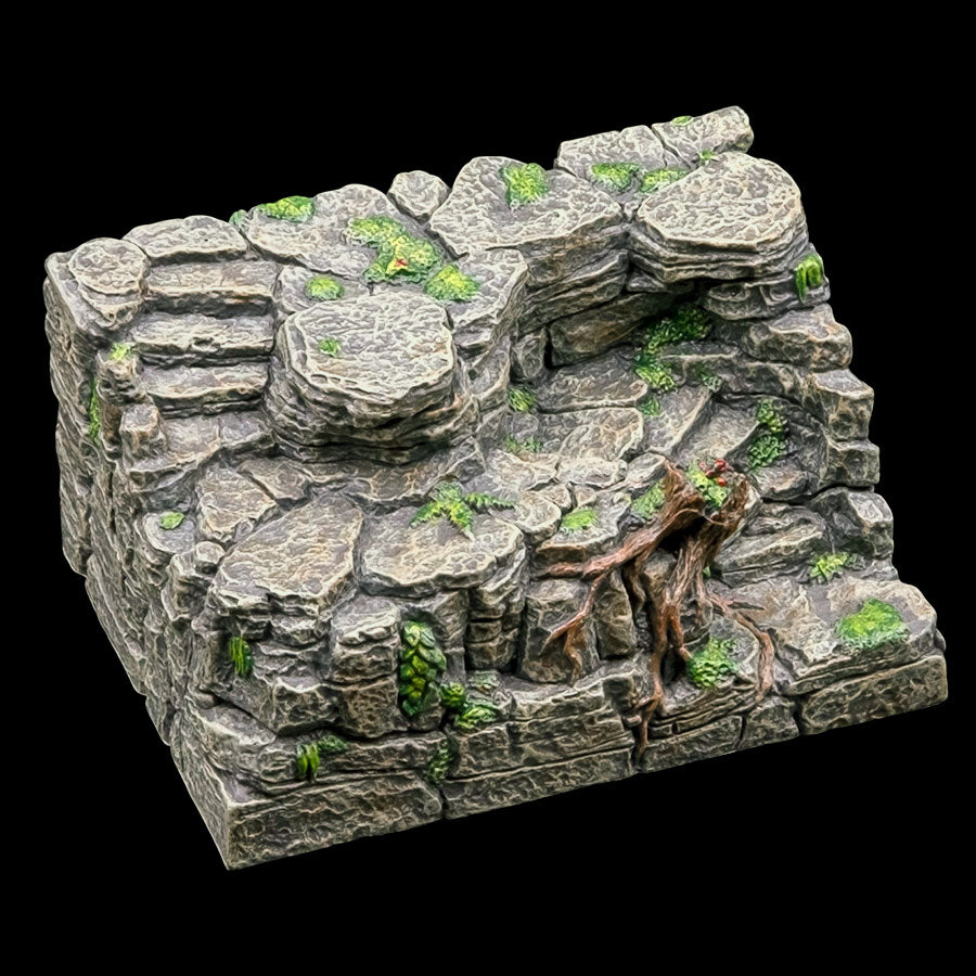Winding Stair Escarpment - Left (Unpainted) – Dwarven Forge