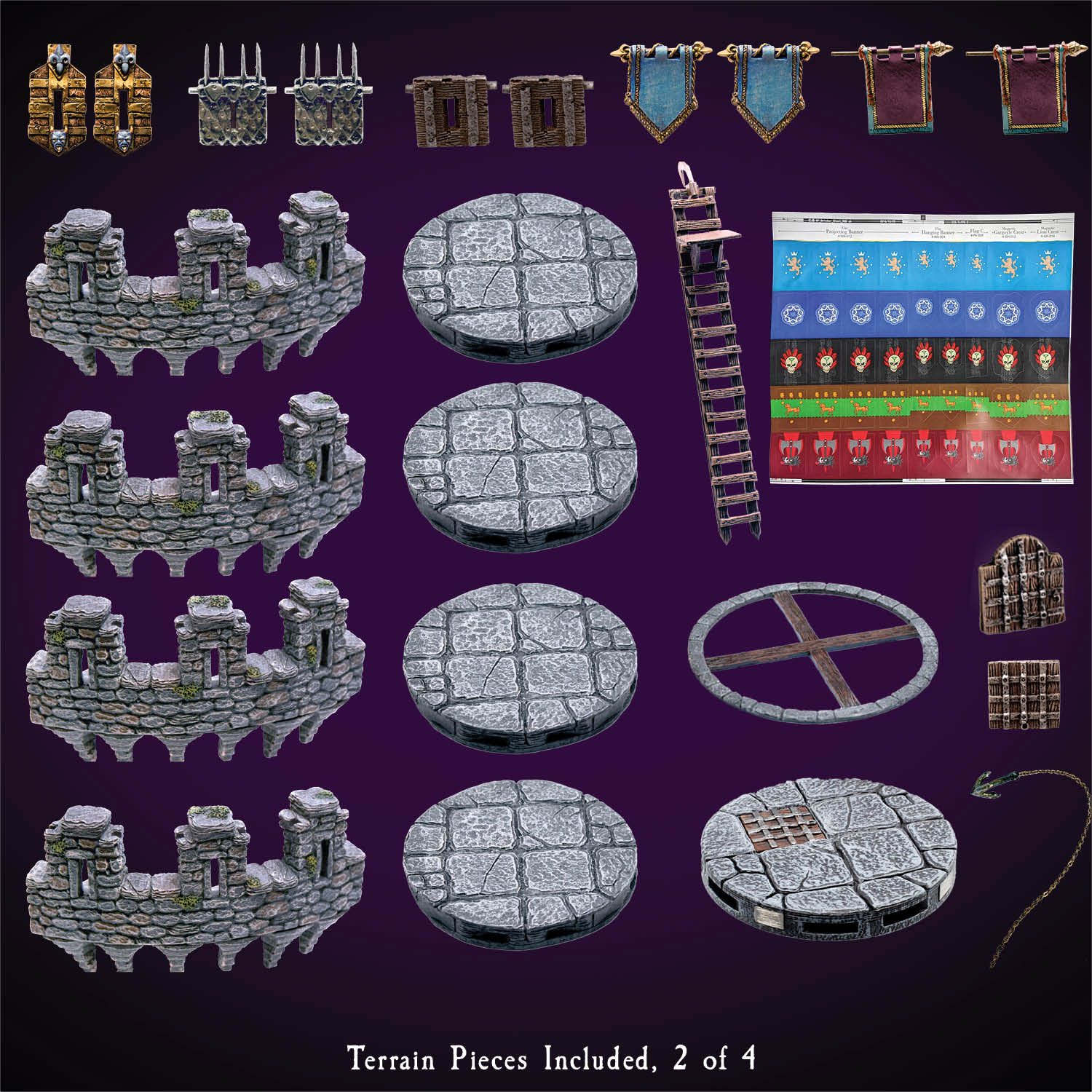 Watchtower Set (Painted) – Dwarven Forge