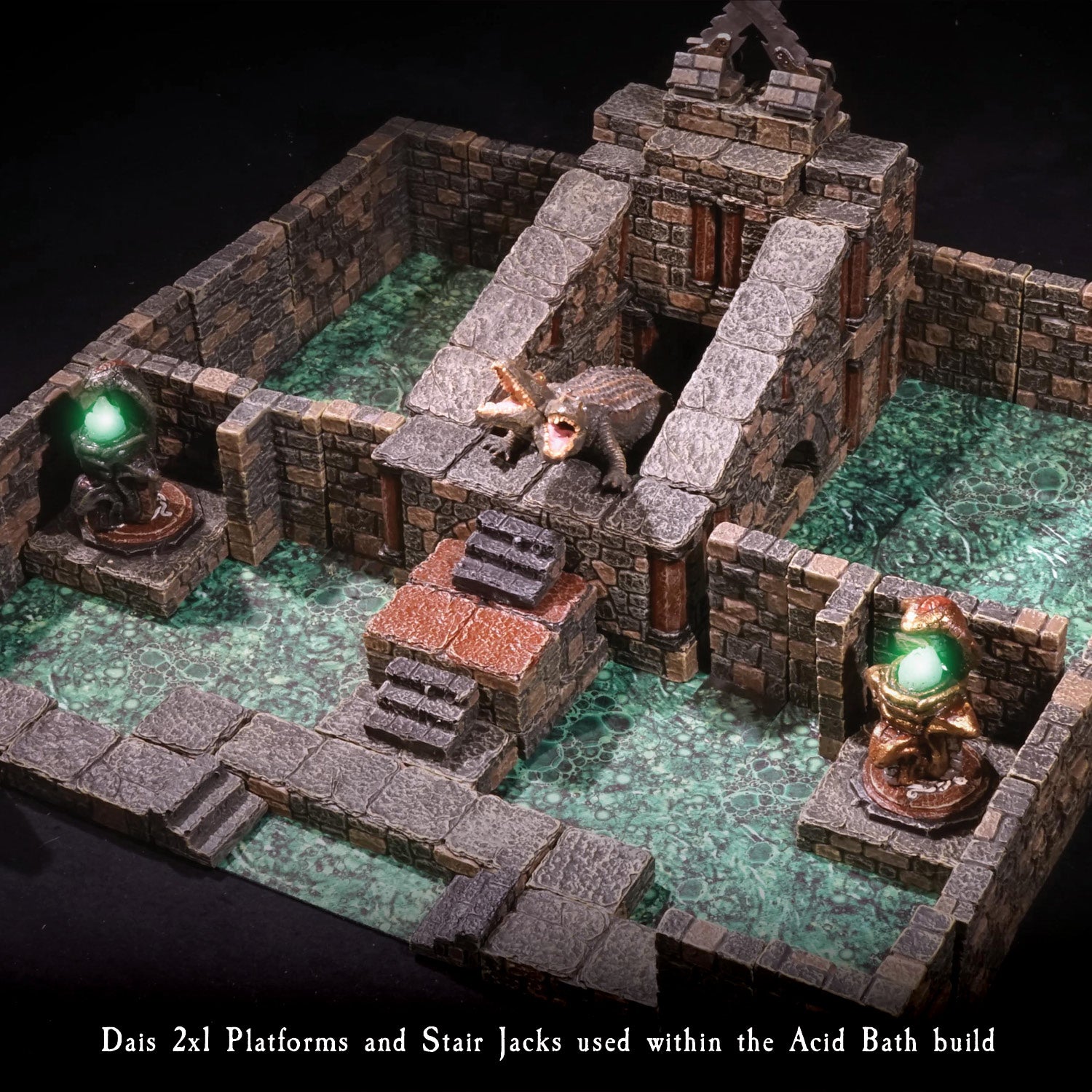 Dais Platforms (Painted) – Dwarven Forge