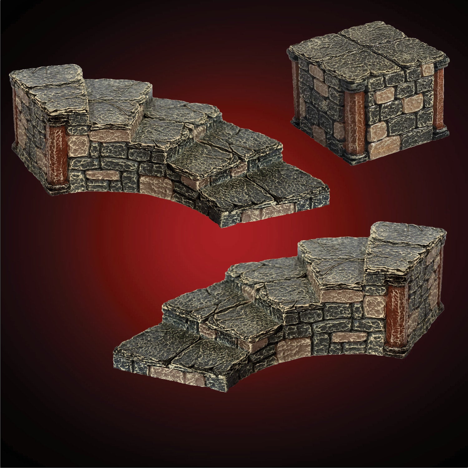 Epic Stairs (Unpainted) – Dwarven Forge