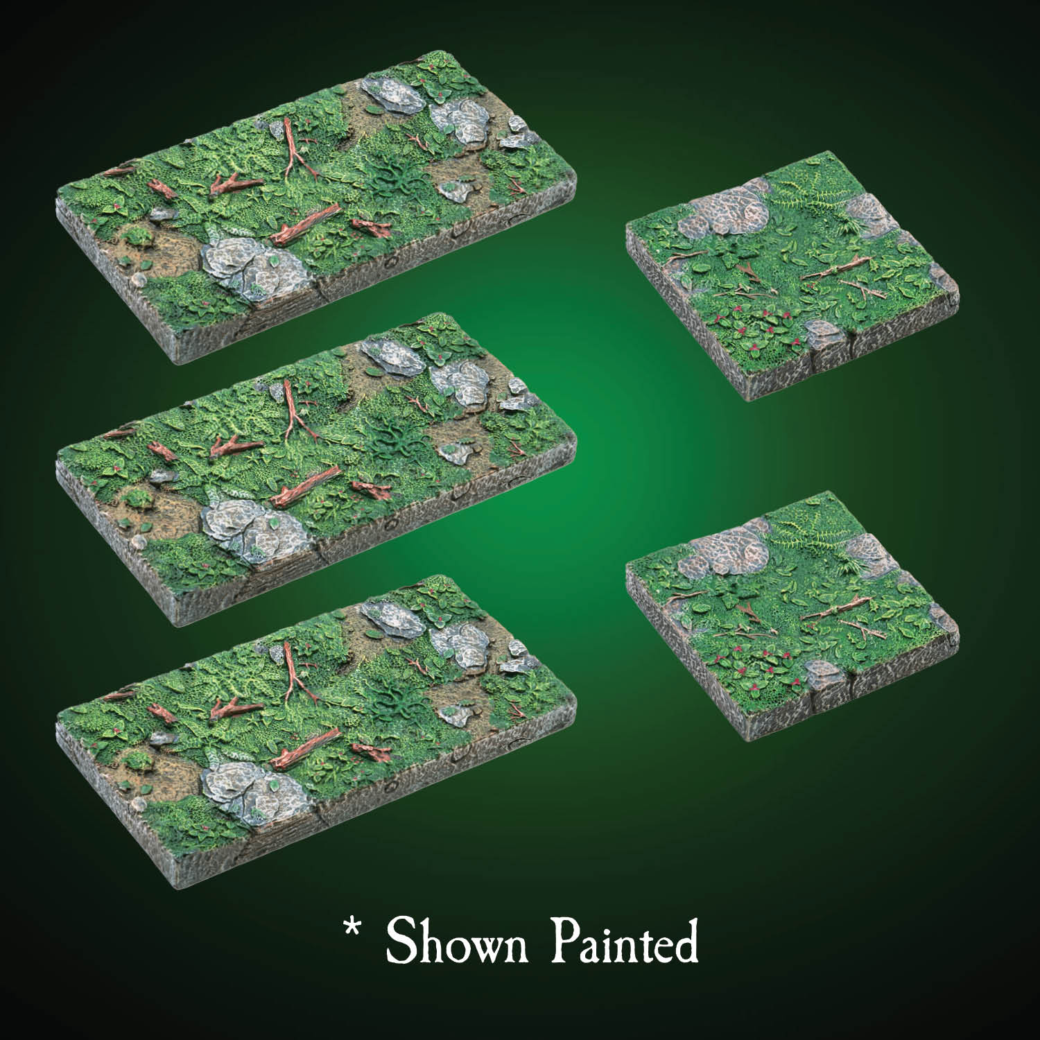 Forest Floors - Glade (Unpainted) – Dwarven Forge