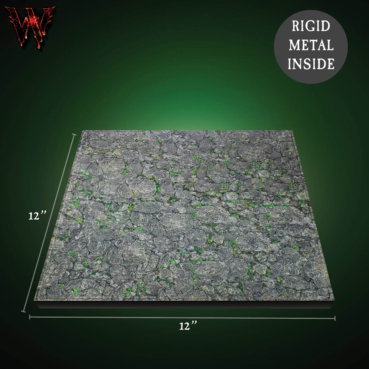 Battleboard Single 12"x12": Mountain Ground – Dwarven Forge