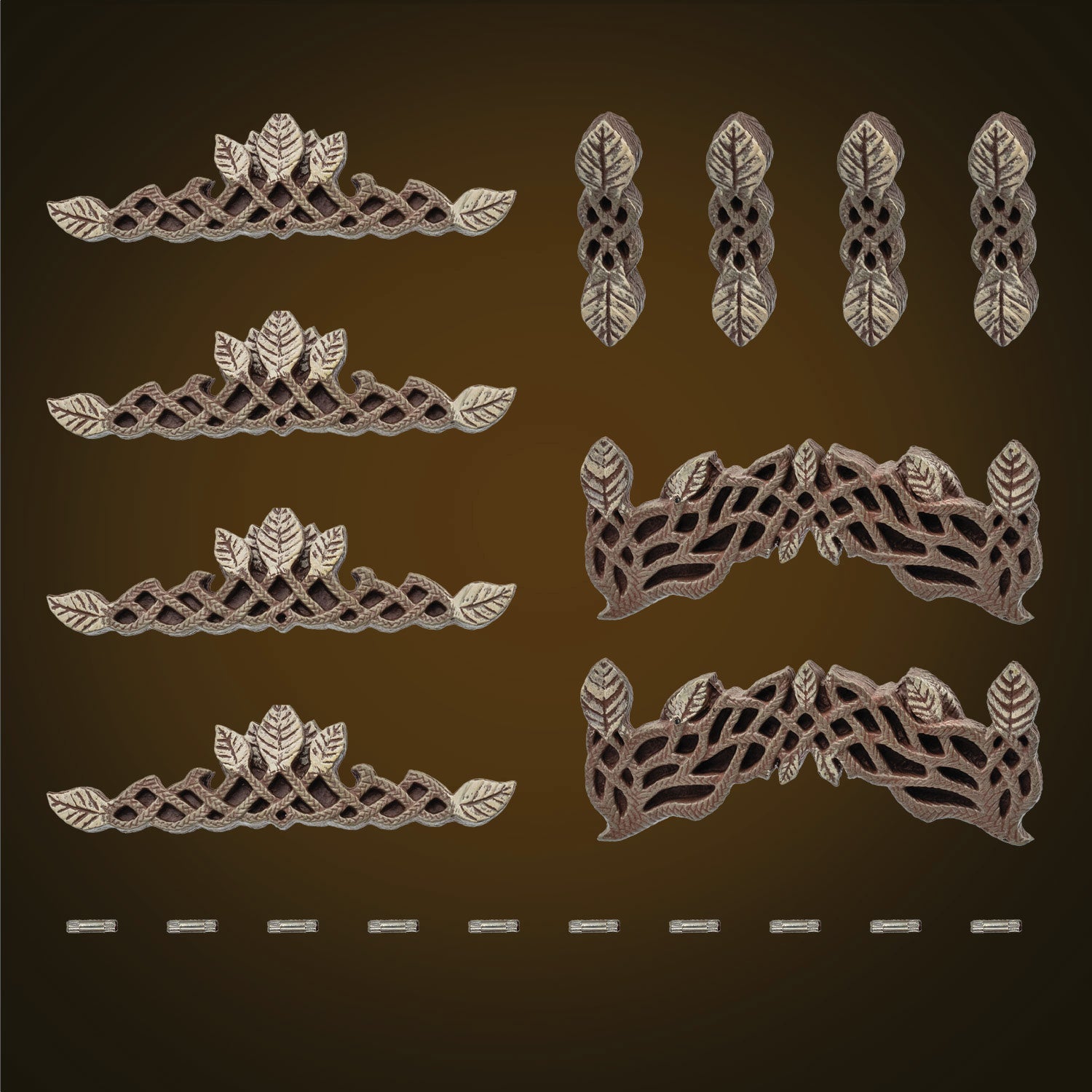 Elven Facades Pack (Painted) – Dwarven Forge