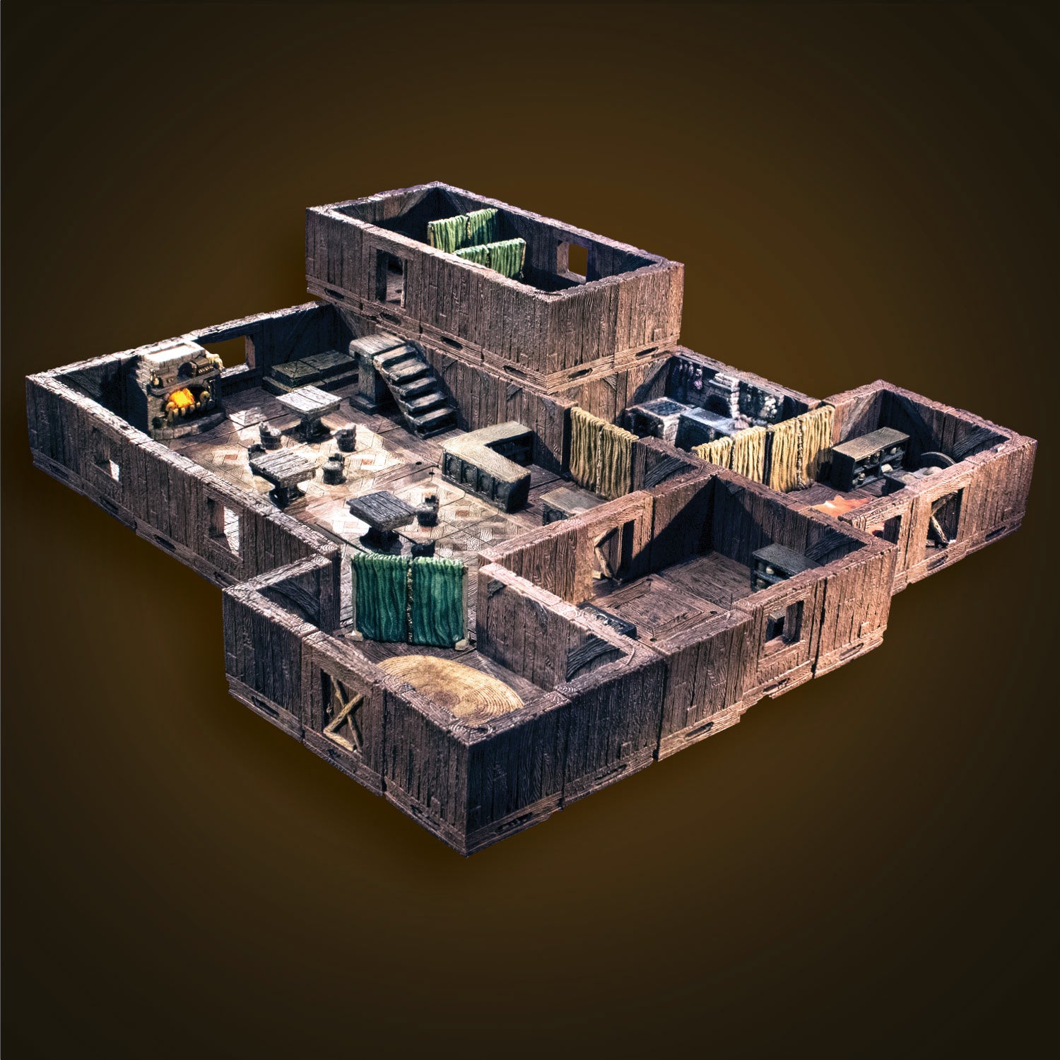 Landmark - Ye Olde Time Inn Bundle (Painted) – Dwarven Forge