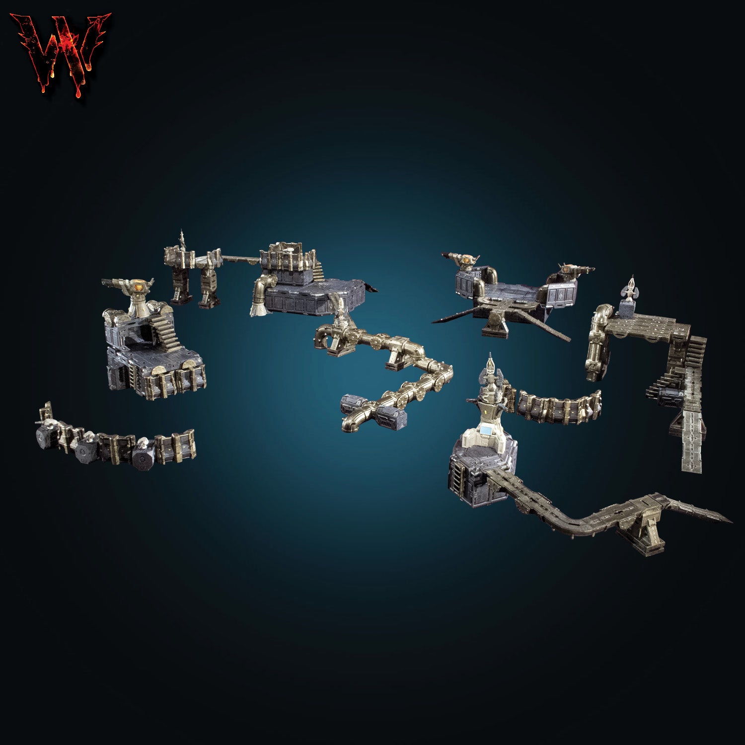 Colony Defense Network Bundle (Painted) – Dwarven Forge