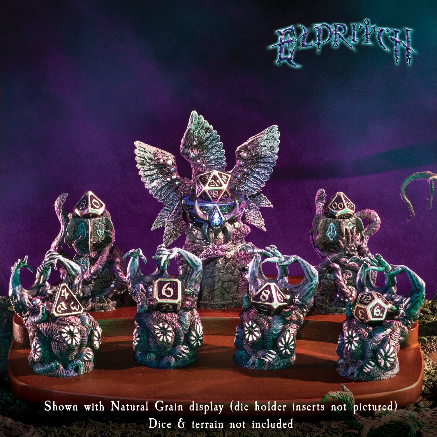 Eldritch Seven-die Reliquary Array - Plain Base – Dwarven Forge