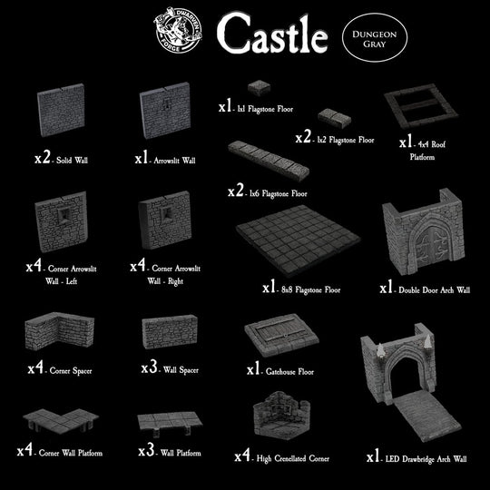 Castle Set – Dwarven Forge