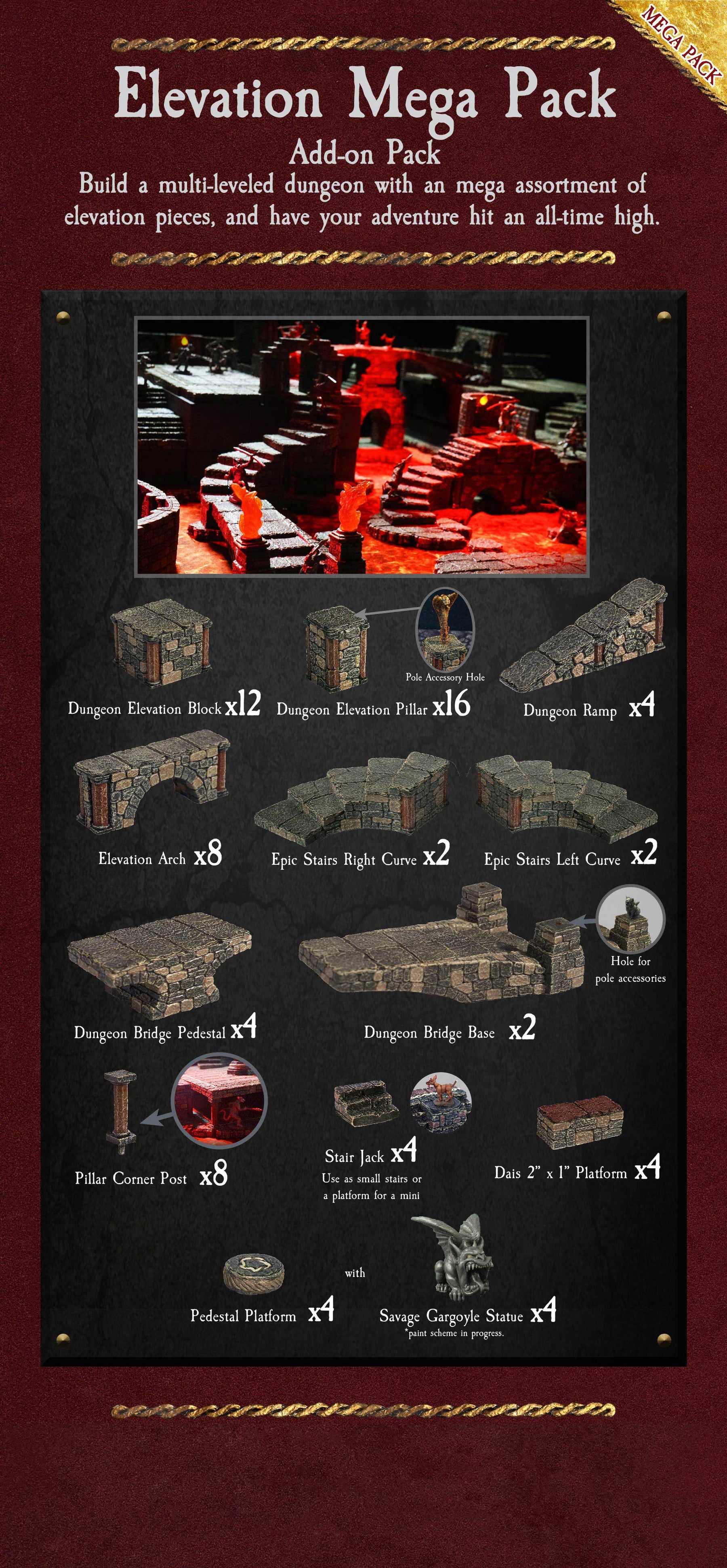 Elevation Mega Pack (Painted) – Dwarven Forge