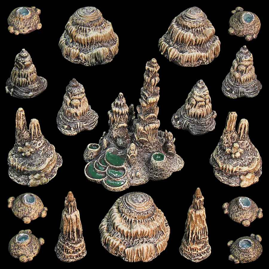 Stalagmite Pack (Painted) – Dwarven Forge