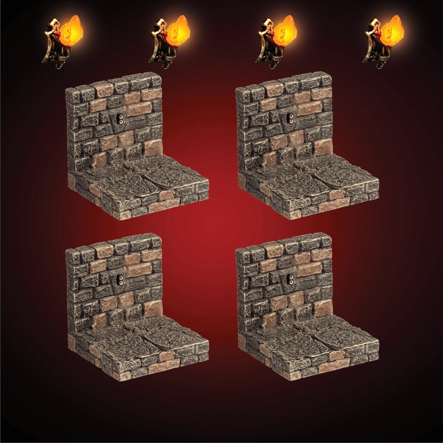 Classic Dungeon LED Walls (Painted) – Dwarven Forge