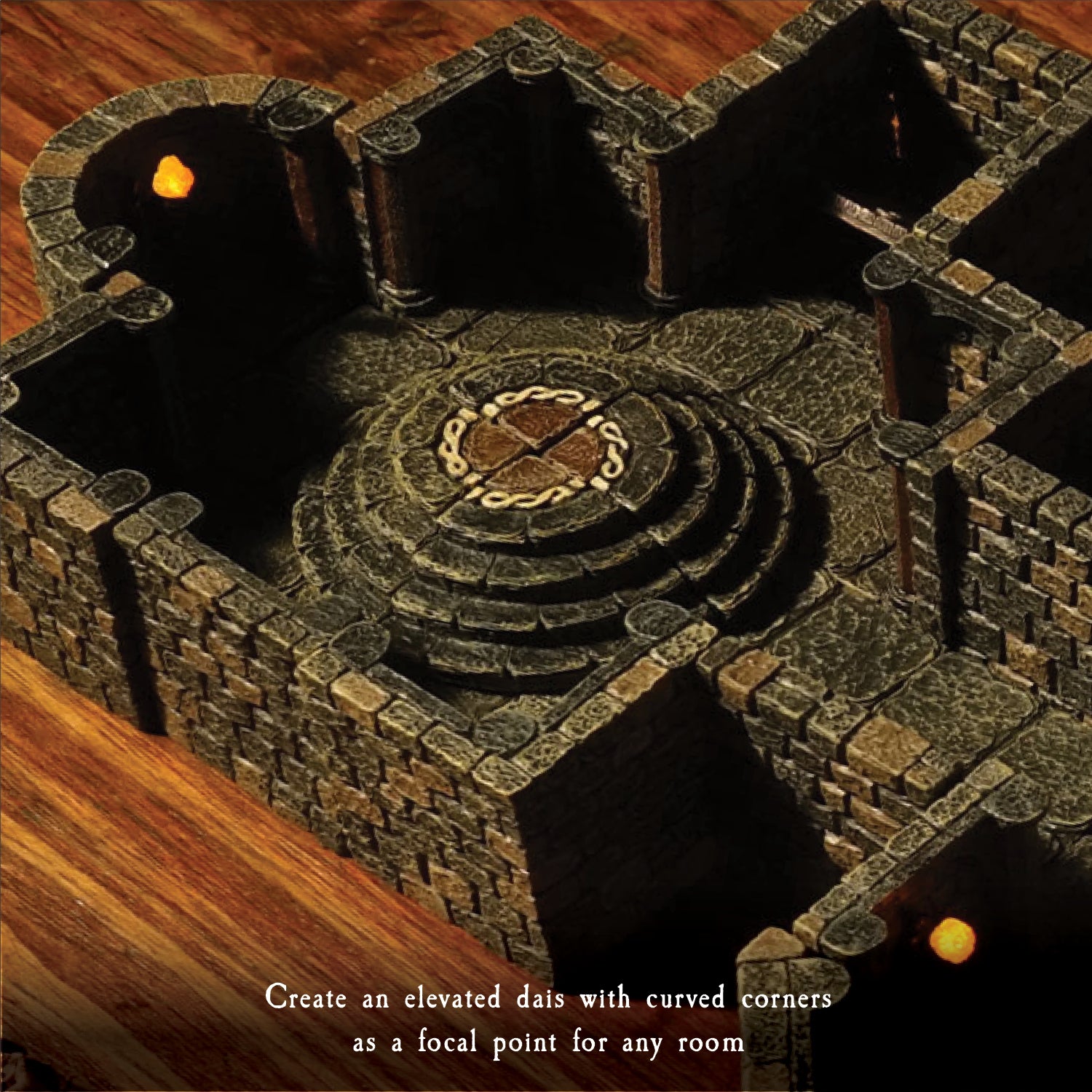 Curved Daises (Painted) – Dwarven Forge