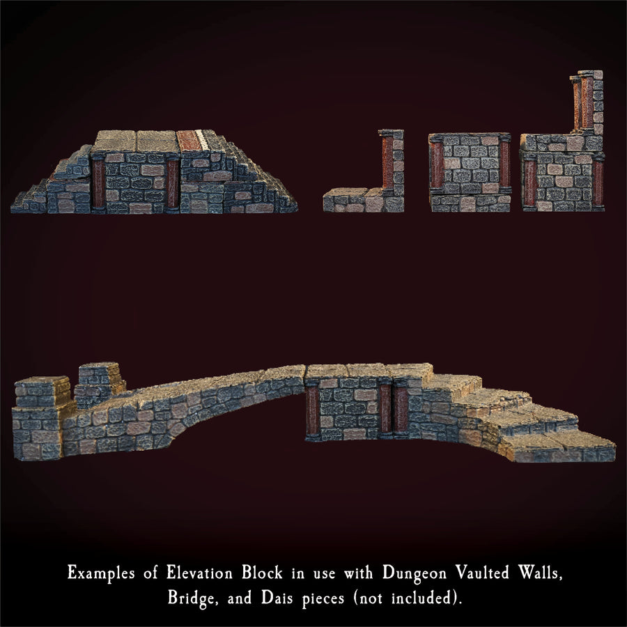 Elevation Block (Painted) – Dwarven Forge