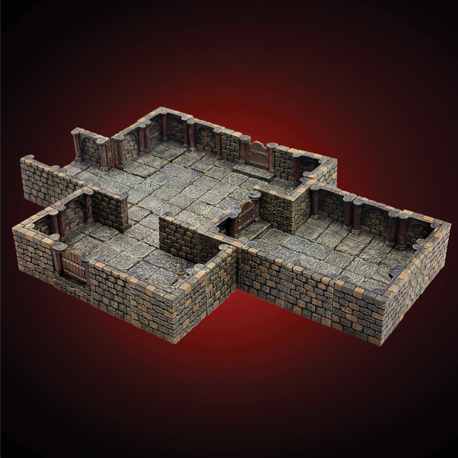 Vaulted Dungeon Core Set (Painted) – Dwarven Forge
