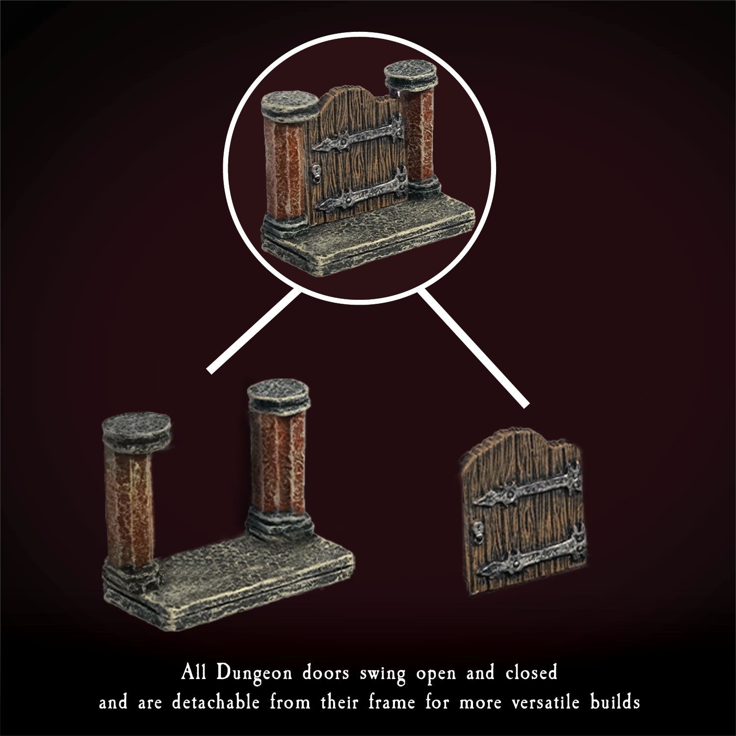 Vaulted Dungeon Core Set (Painted) – Dwarven Forge