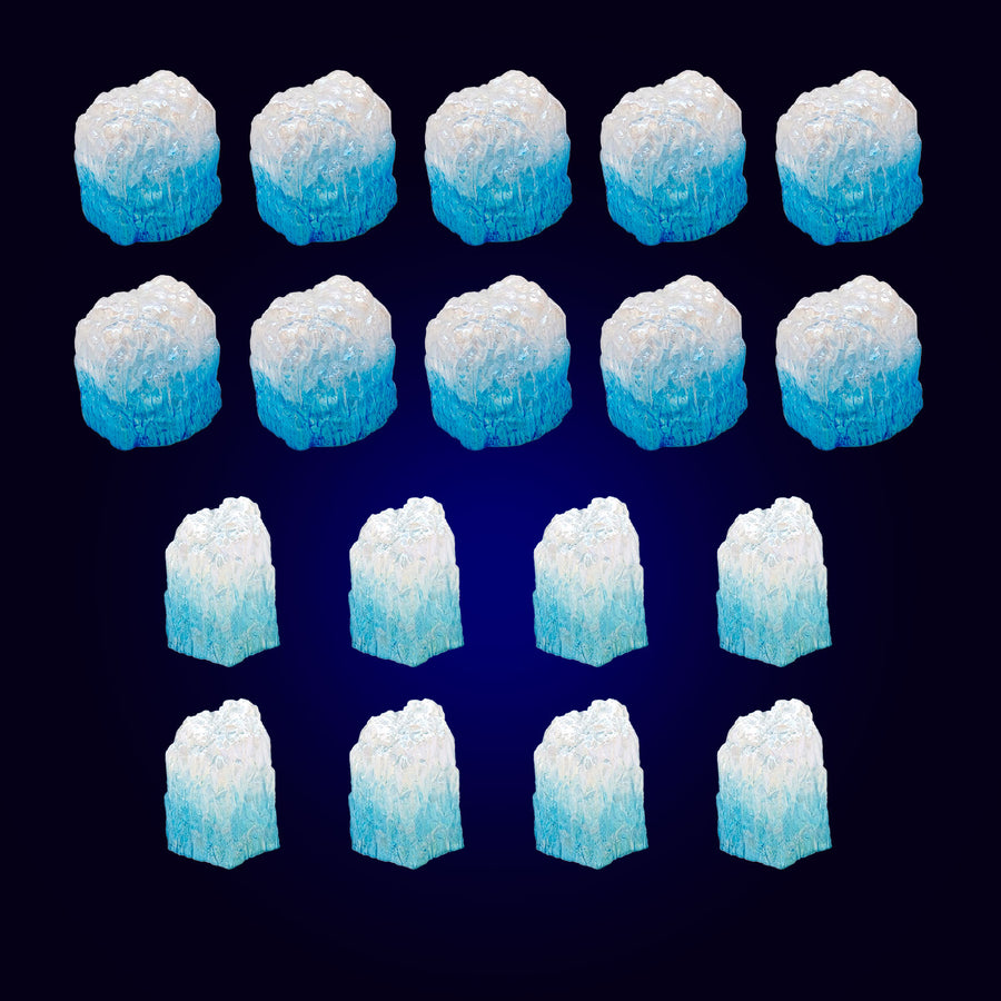 Ice Walls Pack (Painted) – Dwarven Forge