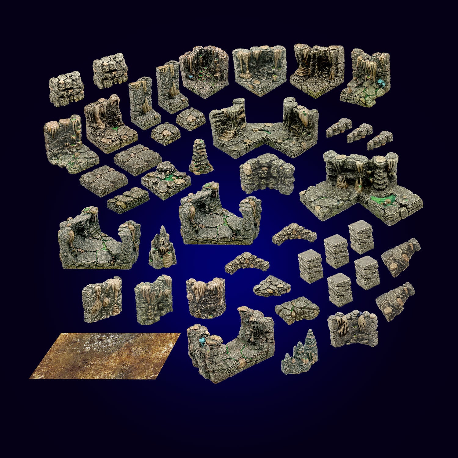 Universal Pieces 1-3 (Painted) – Dwarven Forge