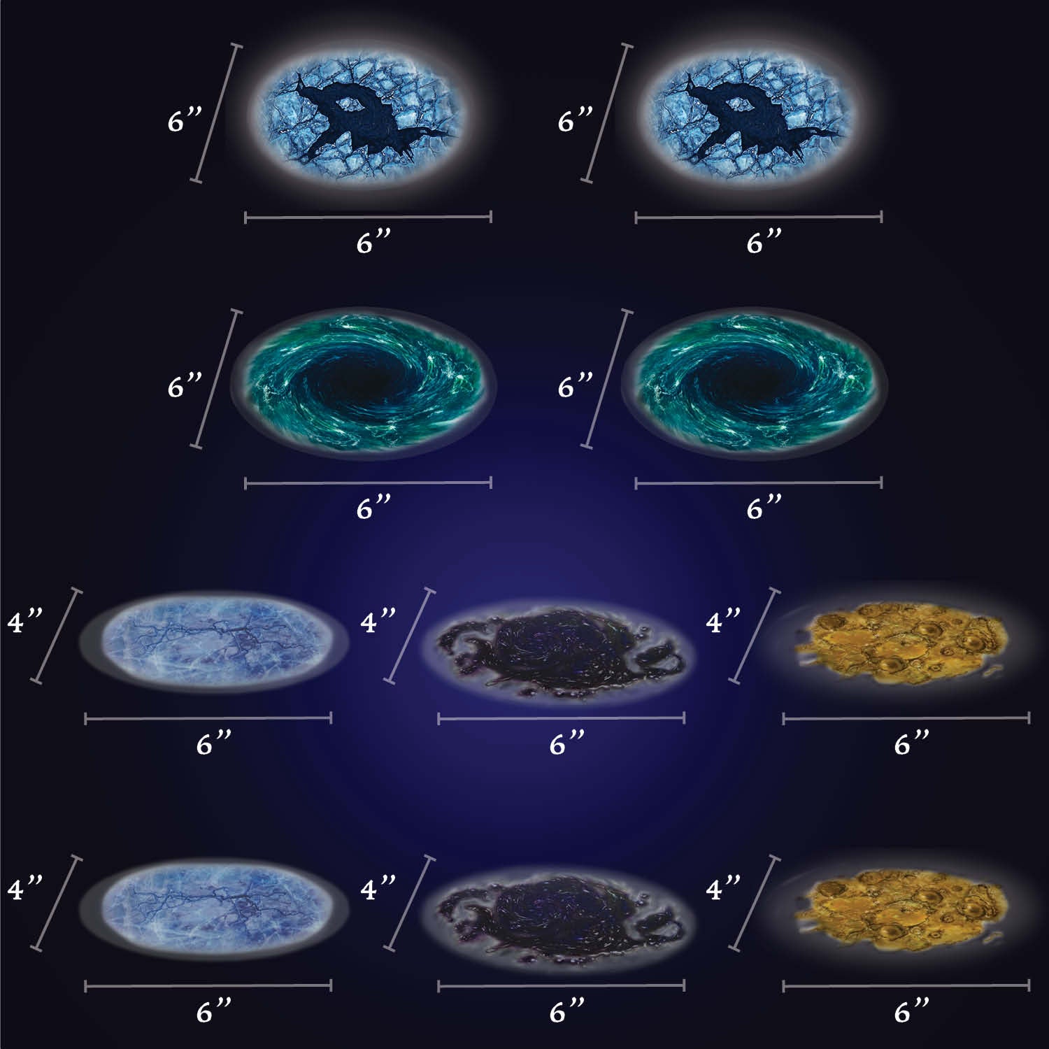 Overlay Hazards Pack – Dwarven Forge
