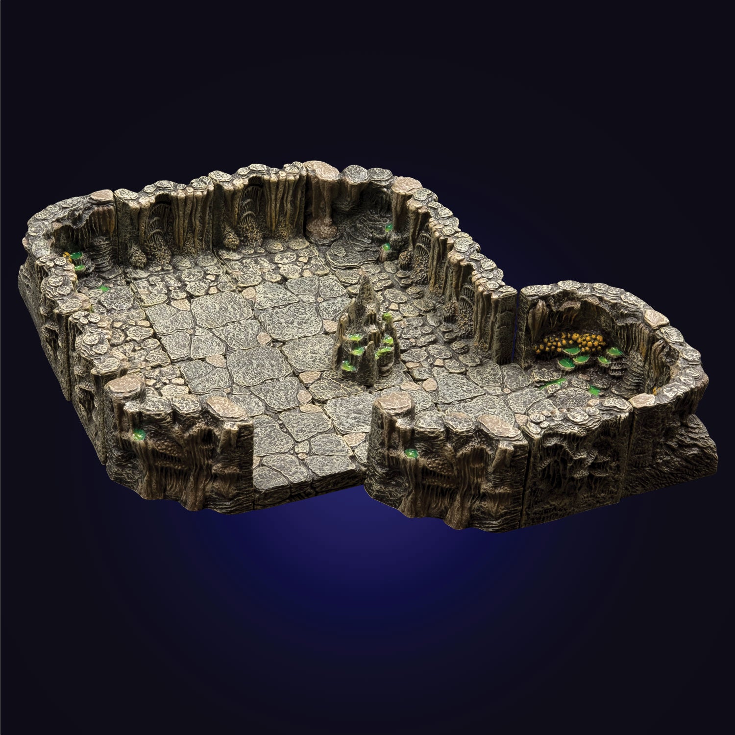 Dwarven Forge Starter Cavern - Hand Painted Modular Starter D&D Terrain ...