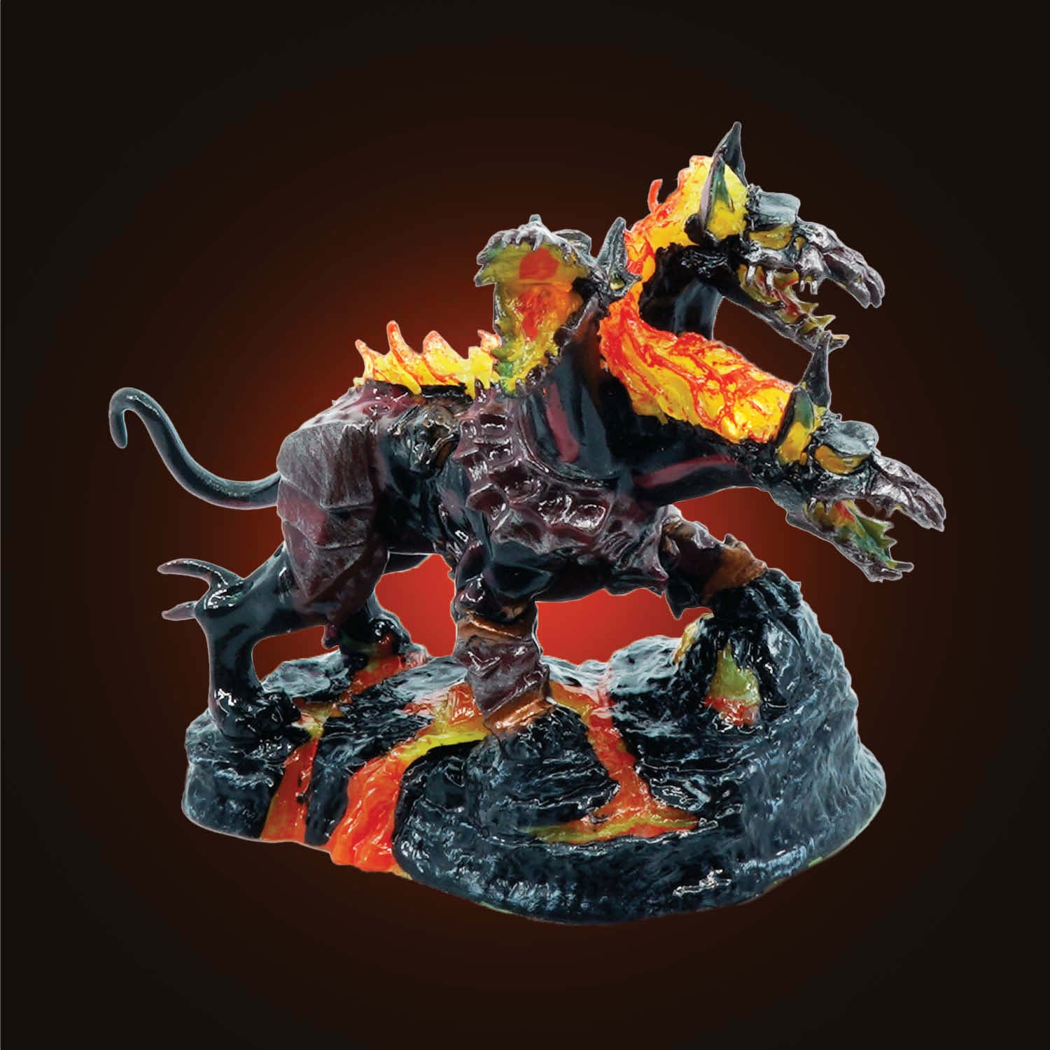 Cerberus Warhound (Painted) – Dwarven Forge