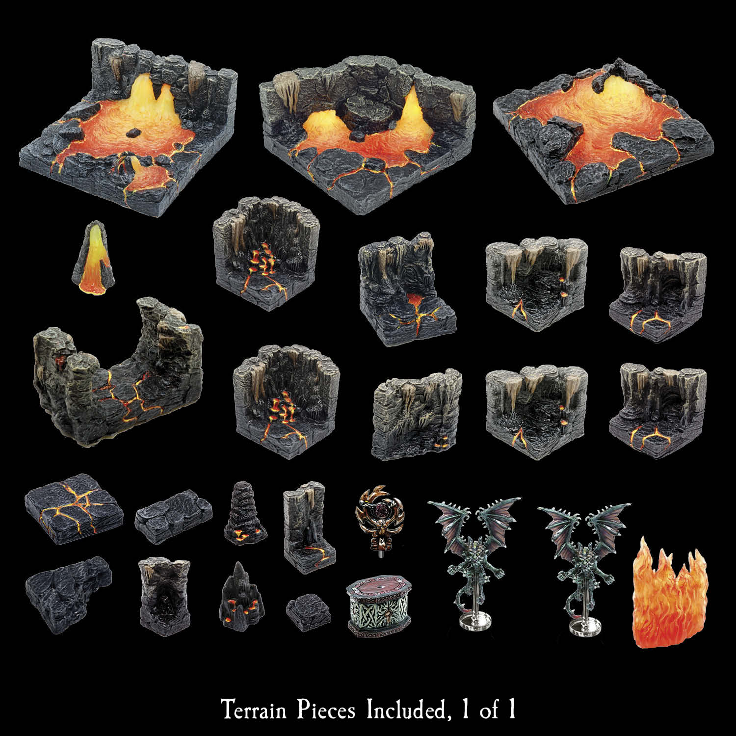 Encounter 1 - Crucible Chamber (Painted) – Dwarven Forge
