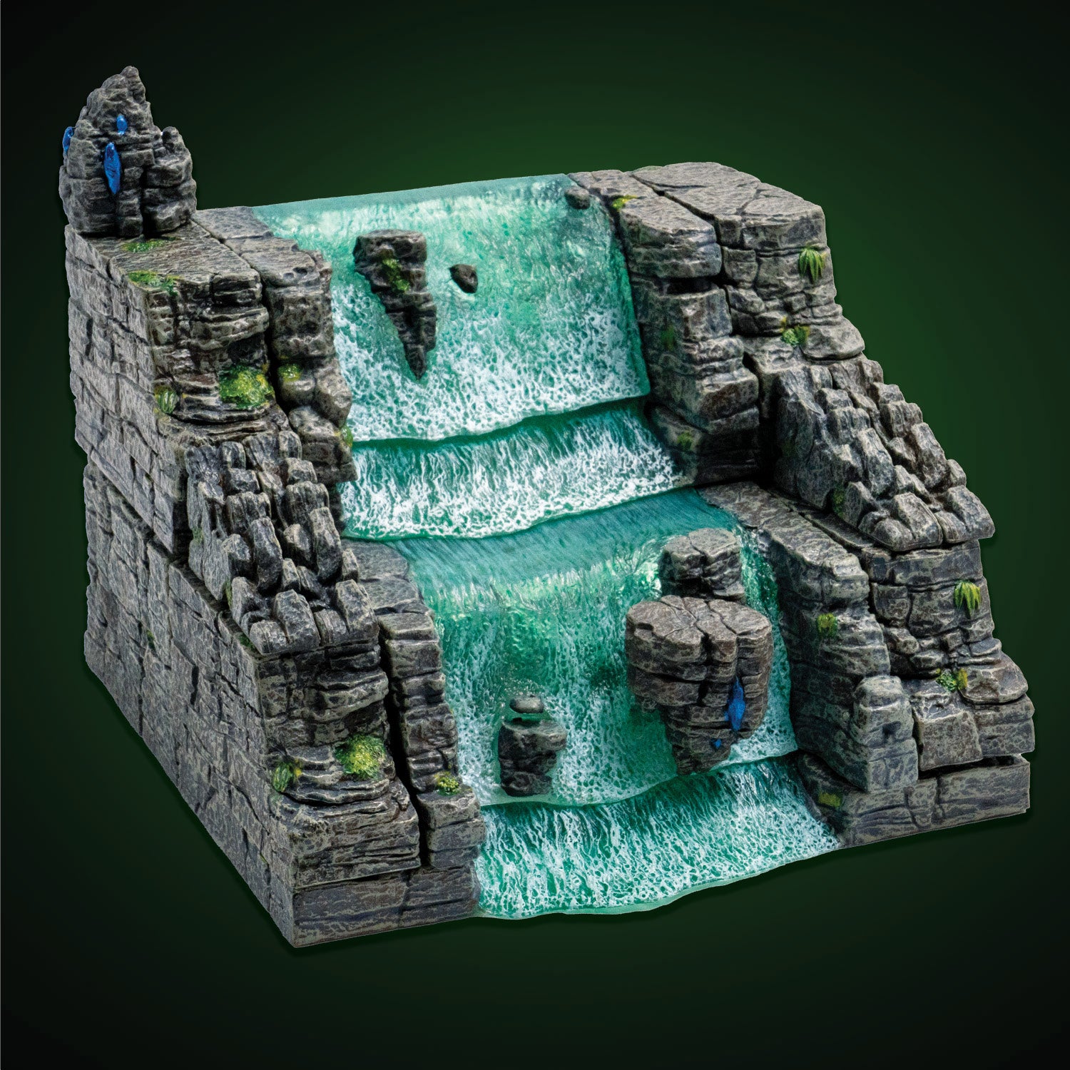 Majestic Waterfalls Deluxe (Painted) – Dwarven Forge