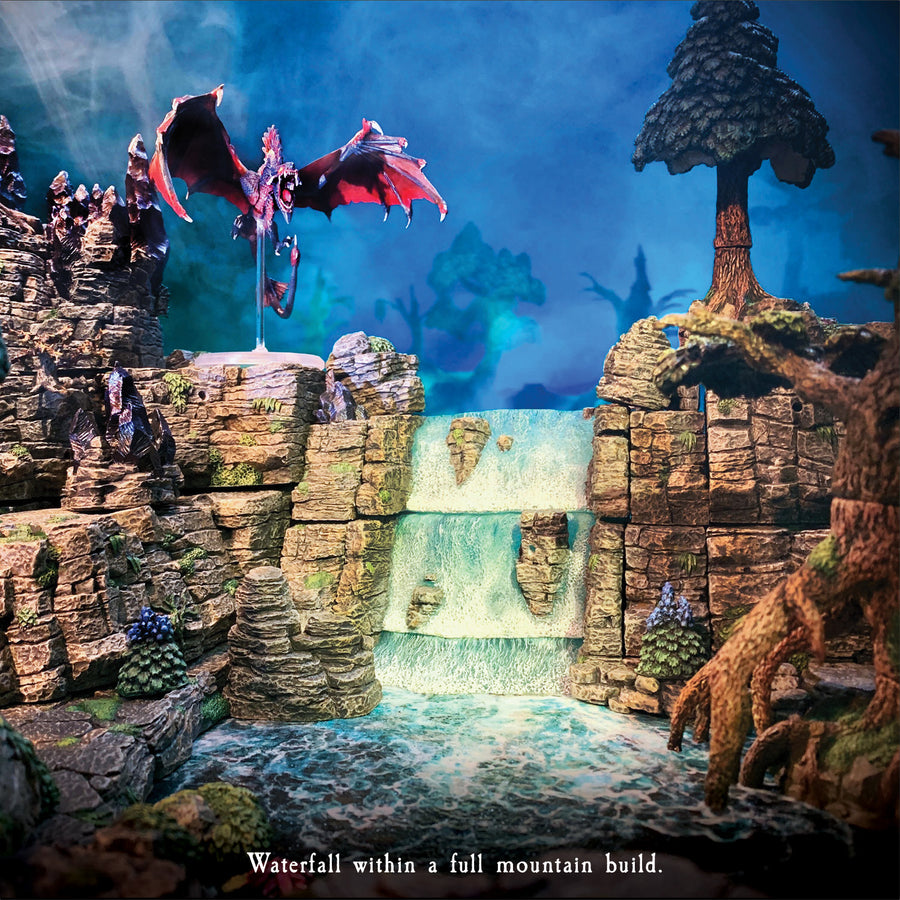 Majestic Waterfalls Deluxe (Painted) – Dwarven Forge