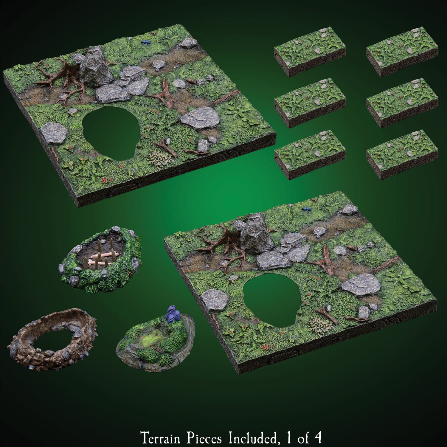 Wildlands Forest Floor - Megapack (Painted) – Dwarven Forge