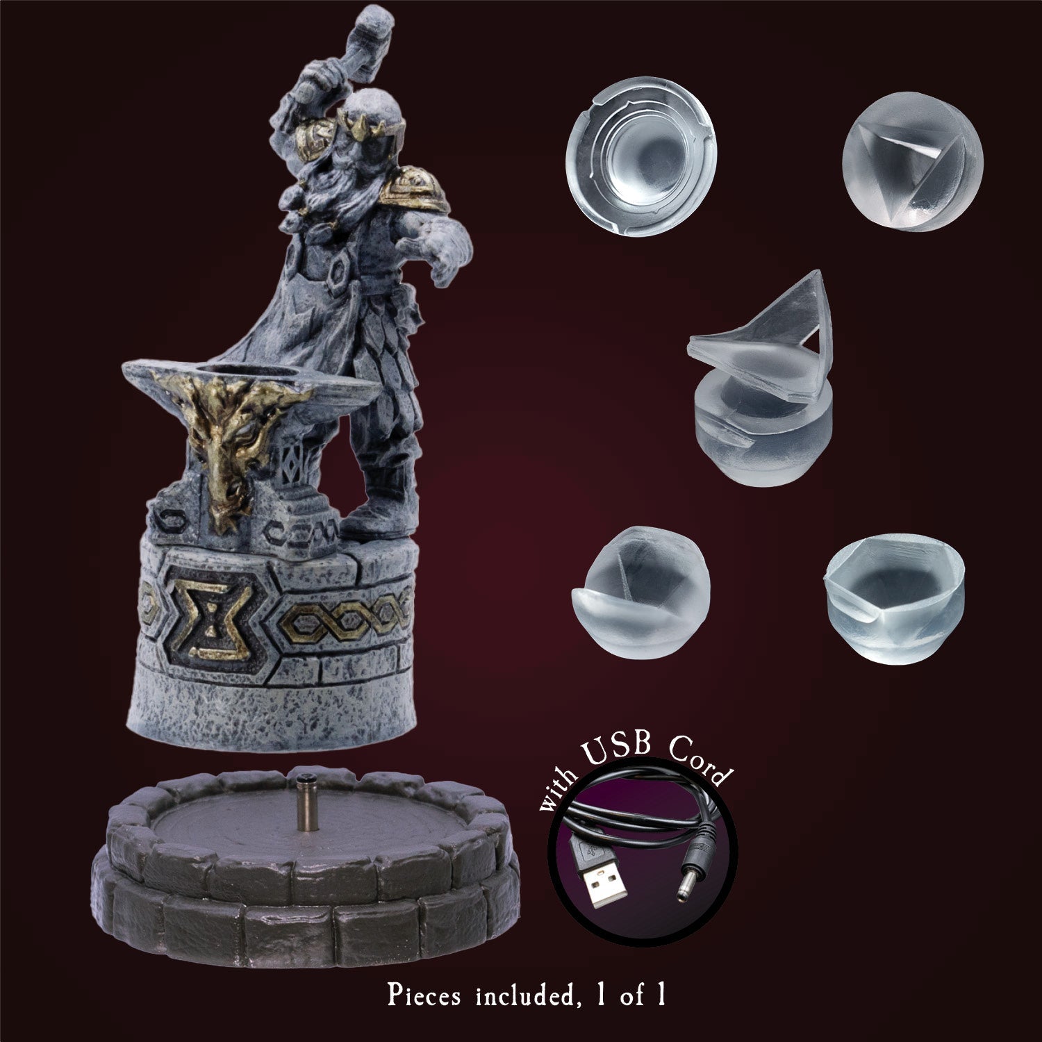 Dwarven Hero (LED) - The Master Smith – Dwarven Forge