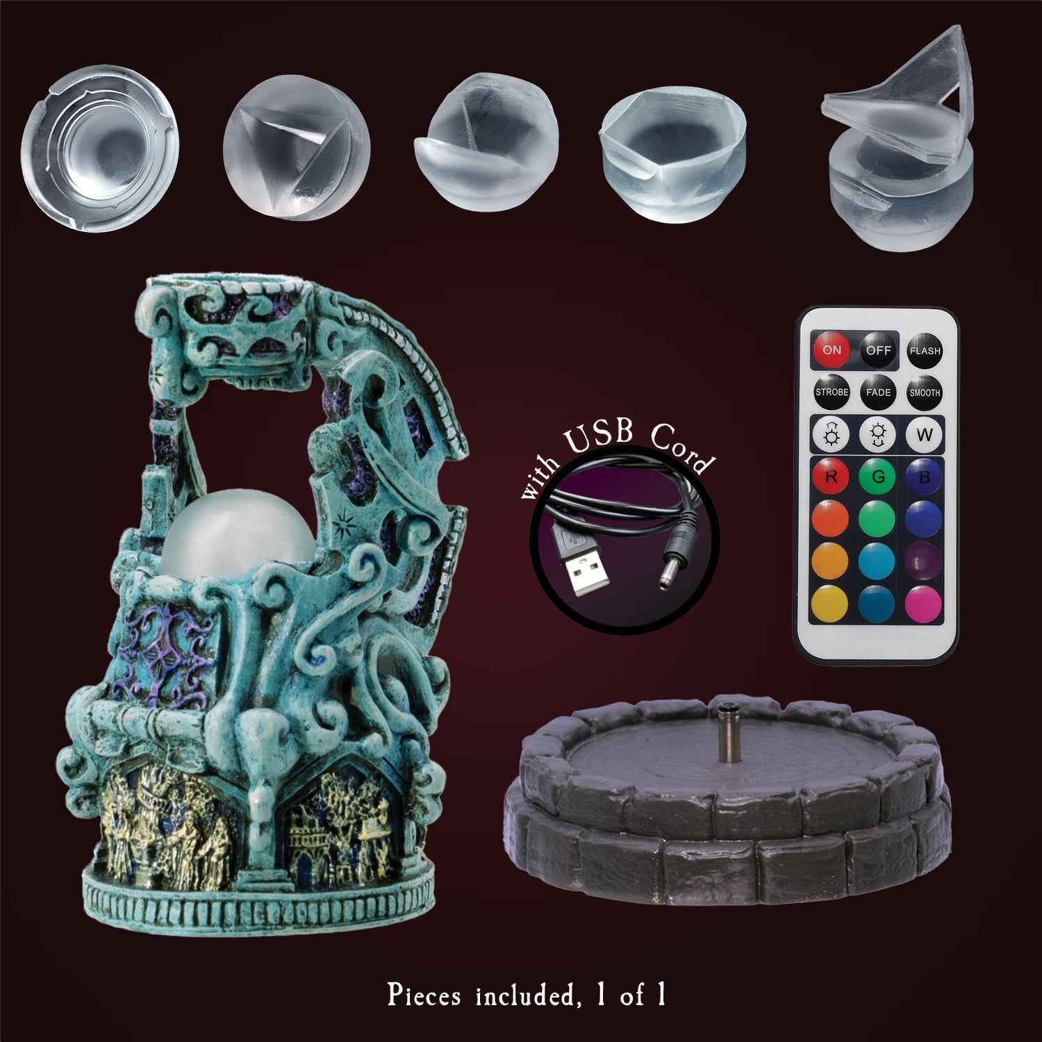 Elven Hero (RGB LED) - Mystic Crescent – Dwarven Forge